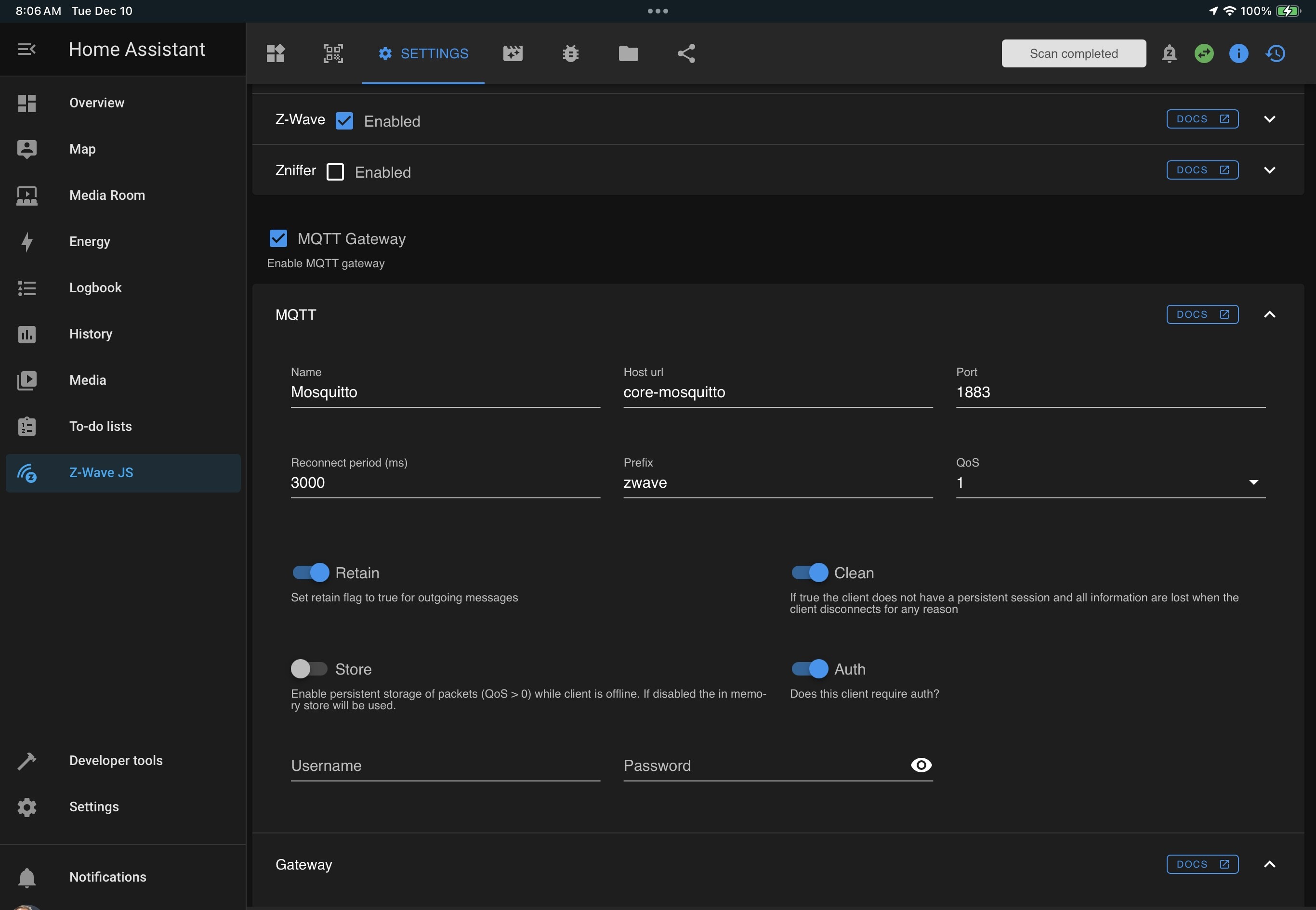 Mqtt Error Within Z Wave Js Ui Z Wave Home Assistant Community