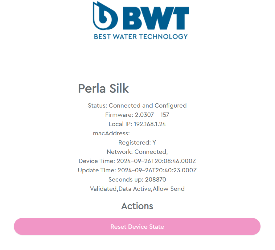 BWT - Best Water Tech­nology - Support - Page 7 - Third party integrations - Home Assistant ...