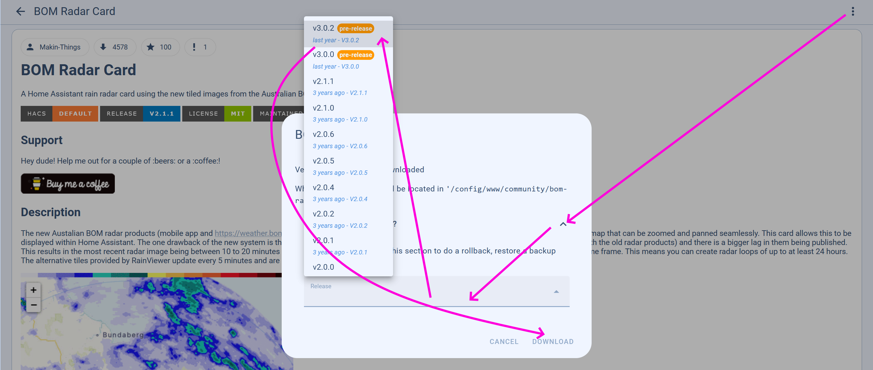 Australian BOM Rain Radar Card - Page 19 - Share your Projects! - Home ...