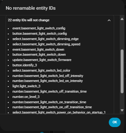 Recreate entity IDs not correctly updating all entity IDs - Configuration - Home Assistant Community