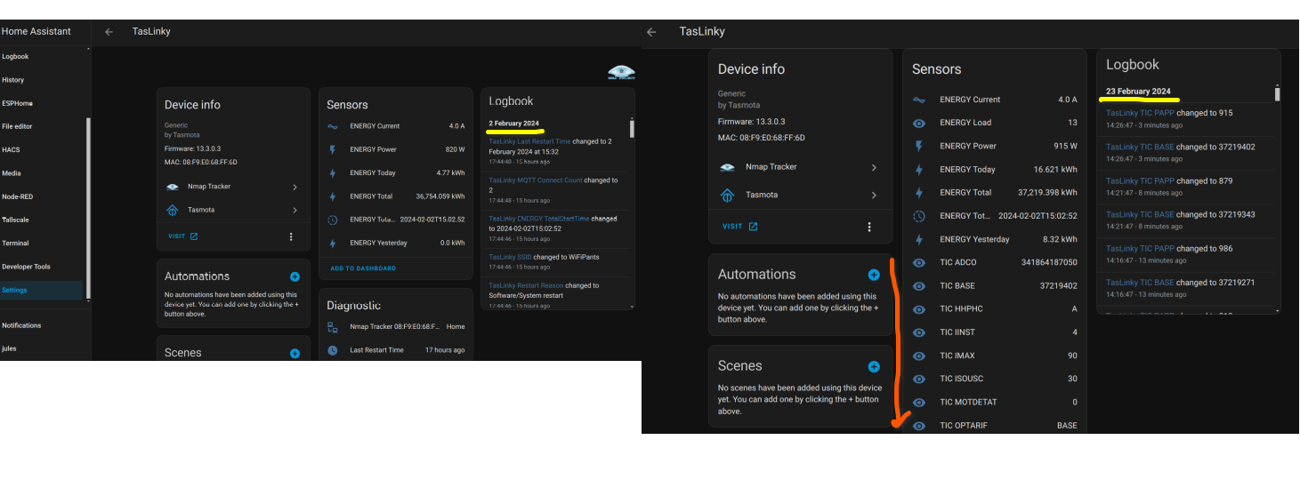 Ha Not Discovering All Of The Payload And Displaying Only Some Of The Data From Mqtt
