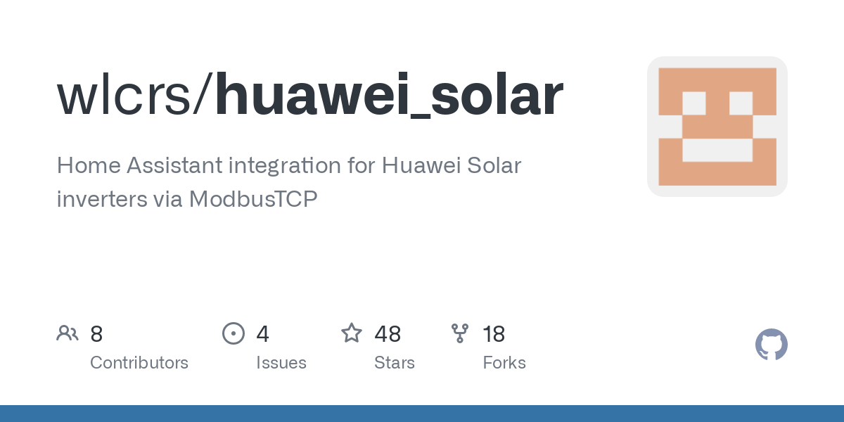 Integration Solar inverter huawei 2000L - Page 83 - Feature Requests ...