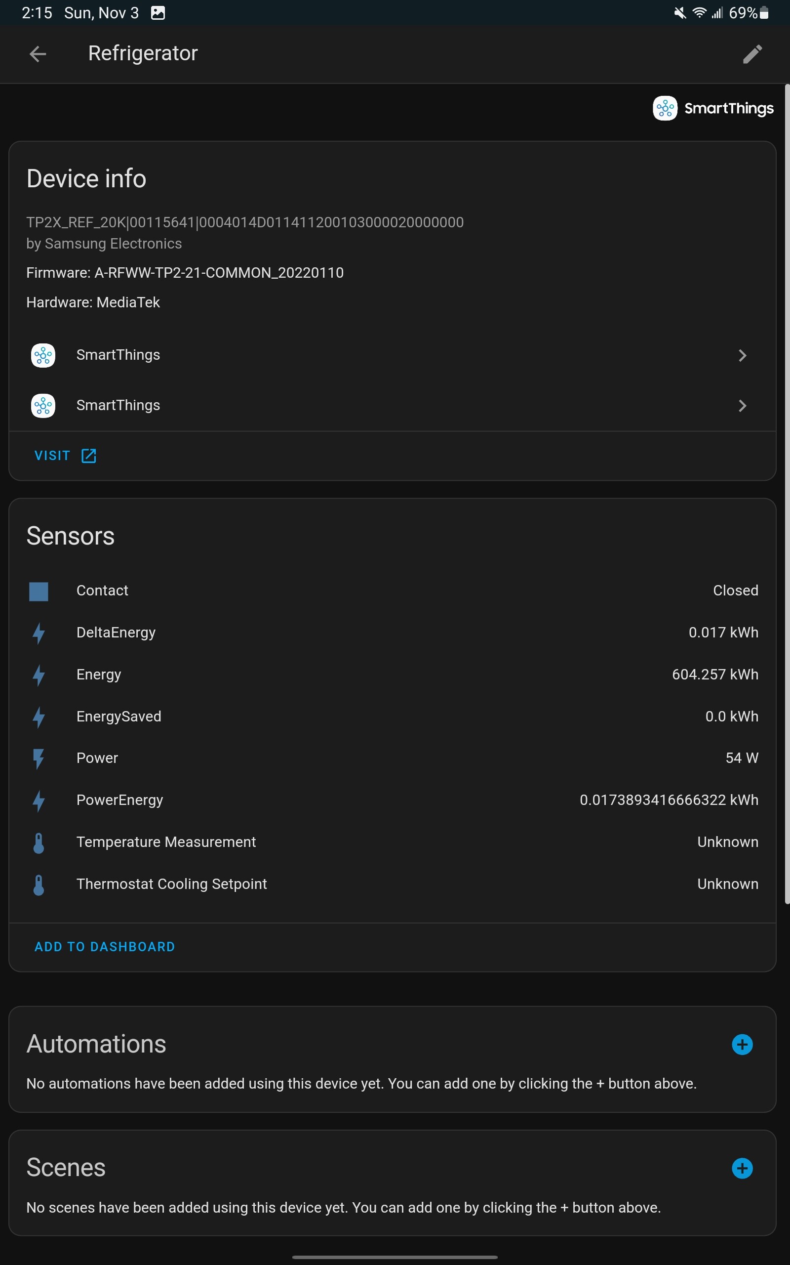 Add Sabbath mode sensor for SmartThings integration - Feature Requests ...