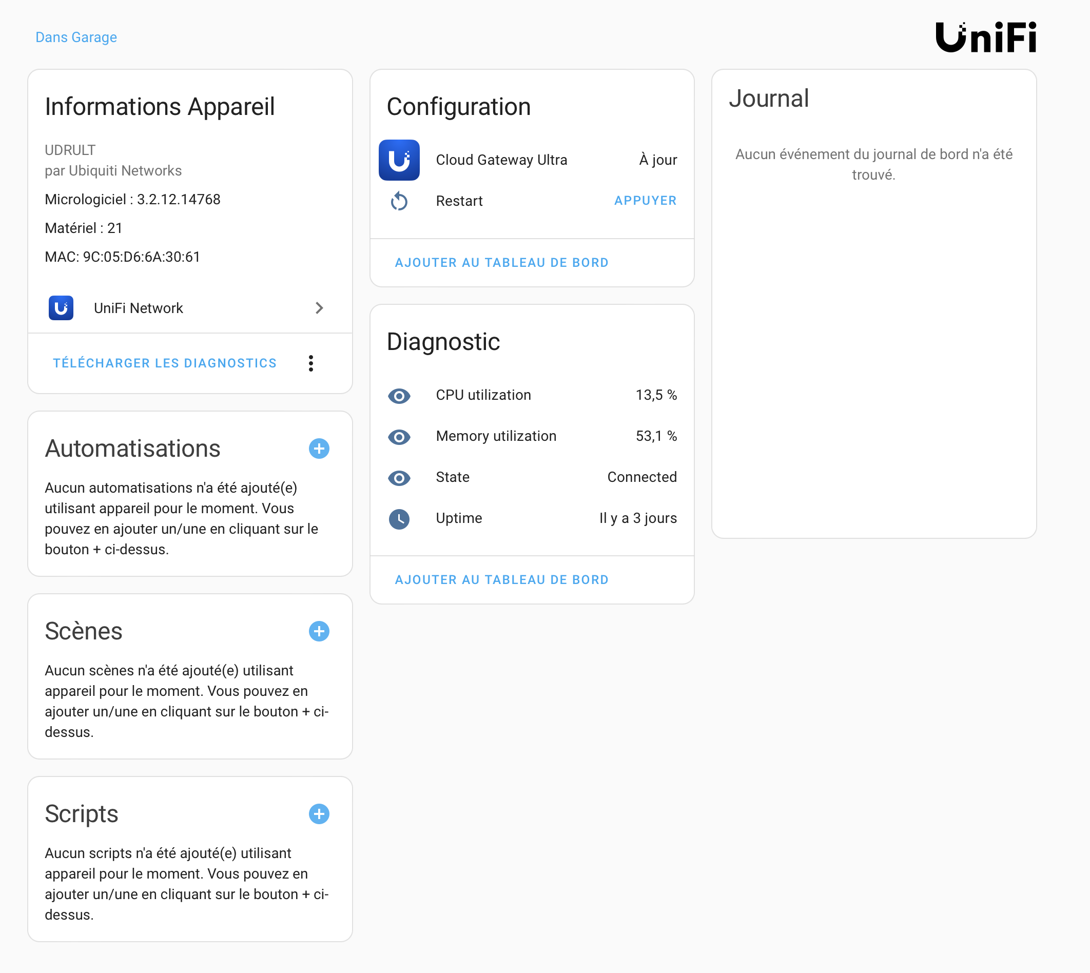 Ubiquiti Cloud Gateway Ultra (UCG-Ultra) Bandwidth Monitoring ...