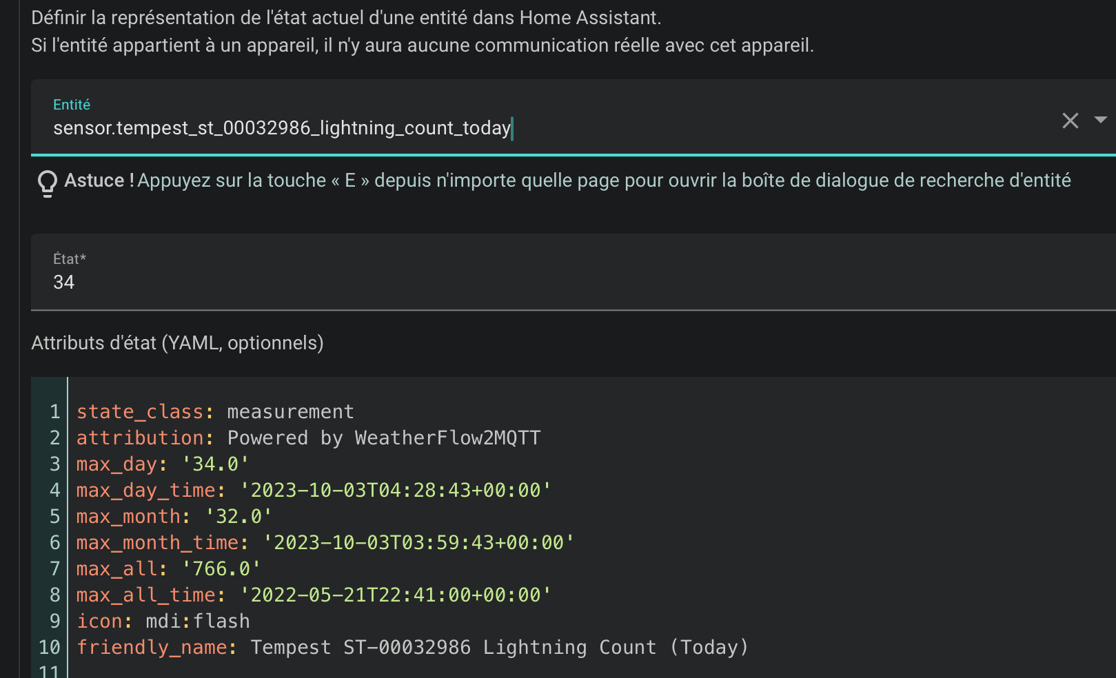 Weatherflow Tempest integration - Third party integrations - Home ...