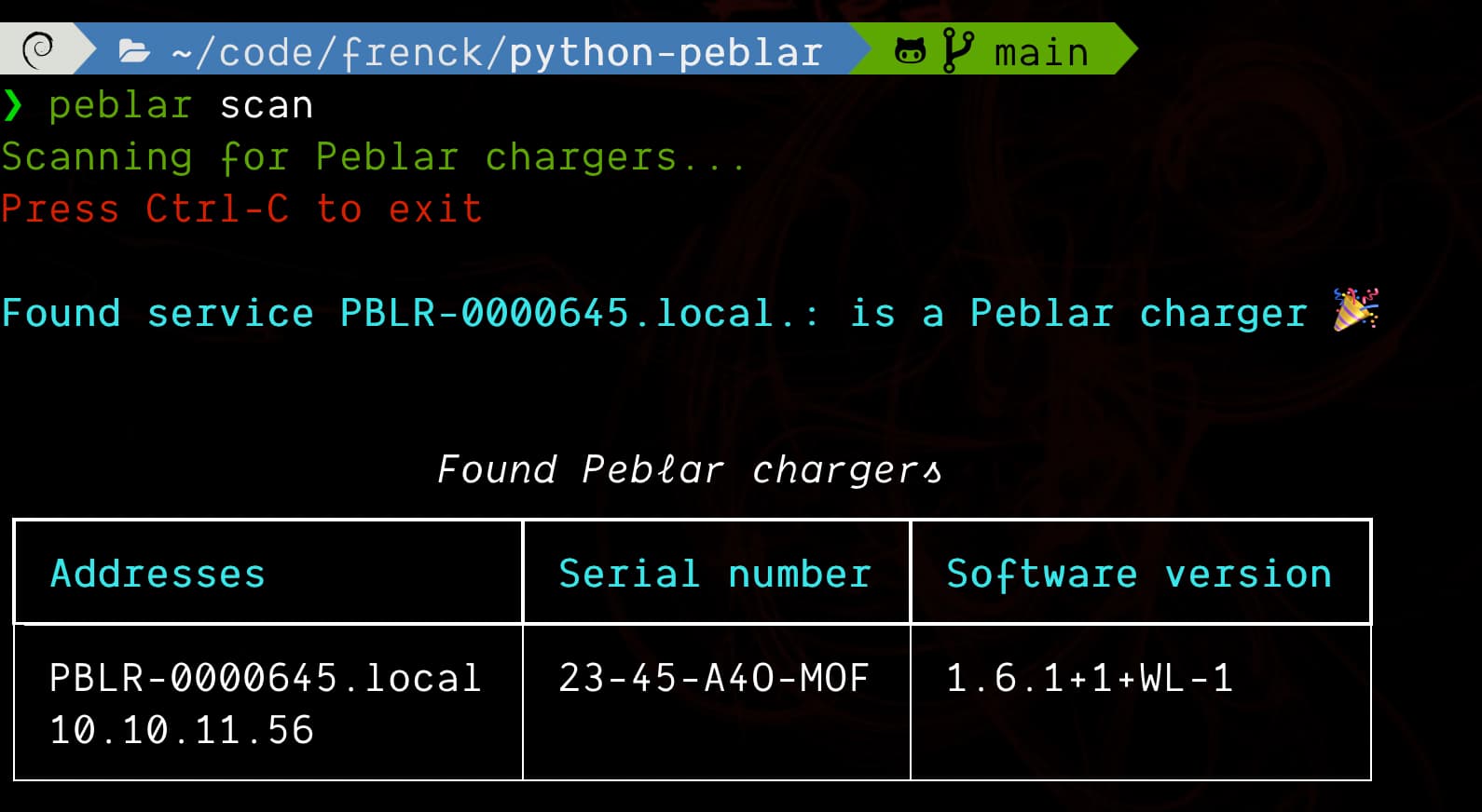 Peblar Home EV Charger with Local REST API - Share your Projects ...