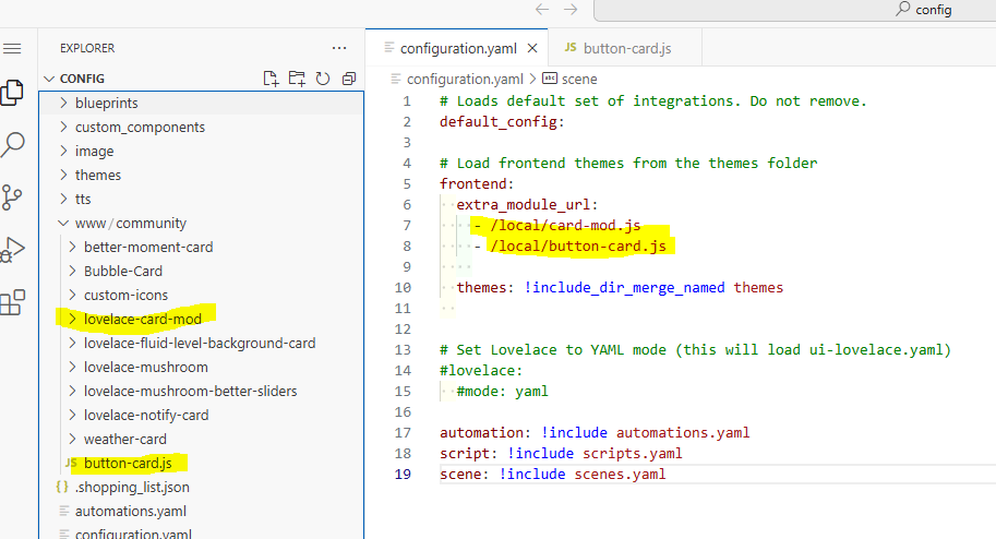 Split config - Simple card - issues - switch layout - Frontend - Home Assistant Community