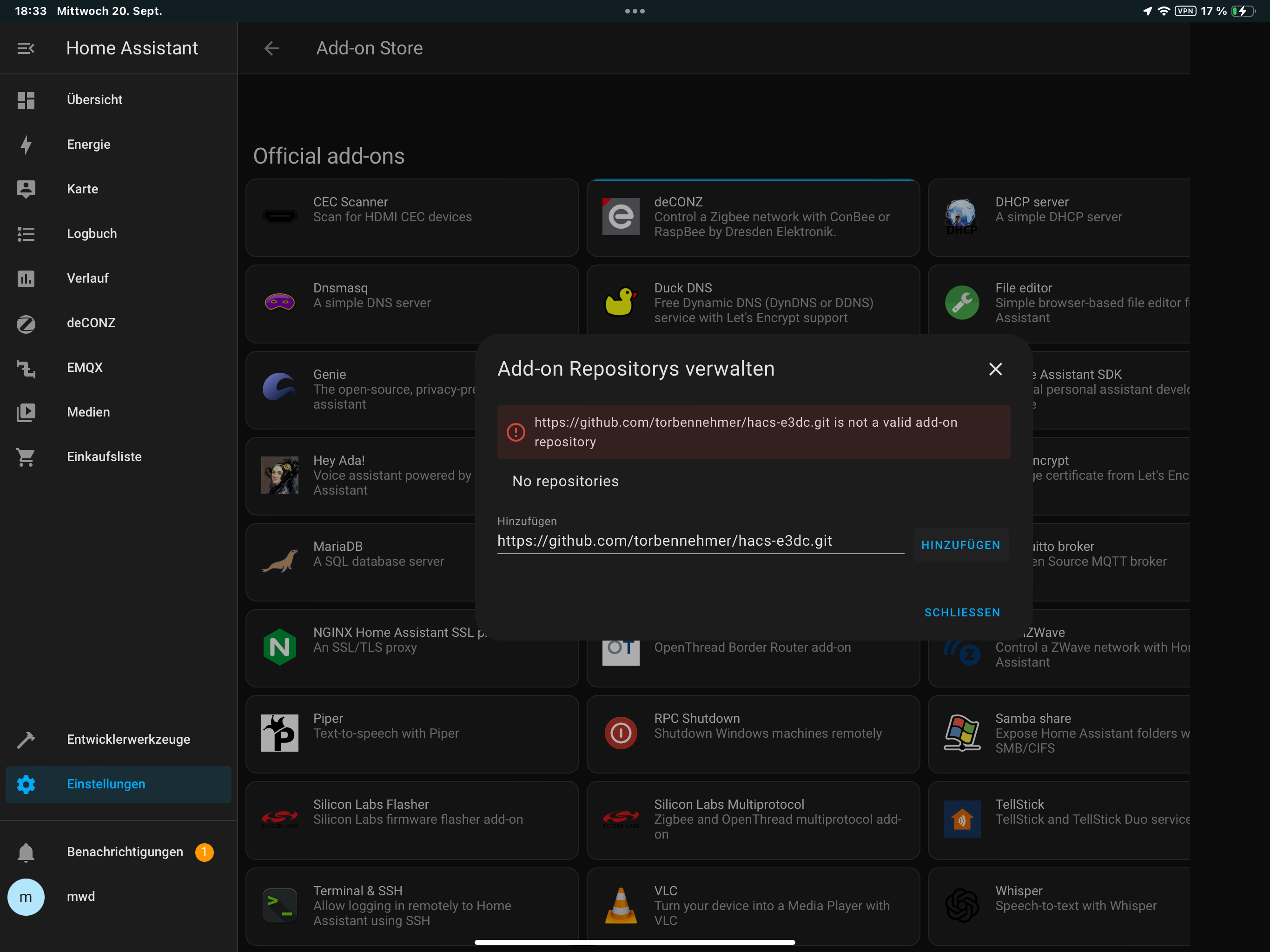 E3DC Remote Storage Control Protocol (RSCP) - Custom Integrations ...