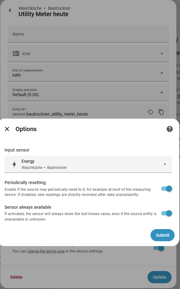 Sonoff PowR2 with ESPHome: Energy Utility Meter drops to "0" after ...