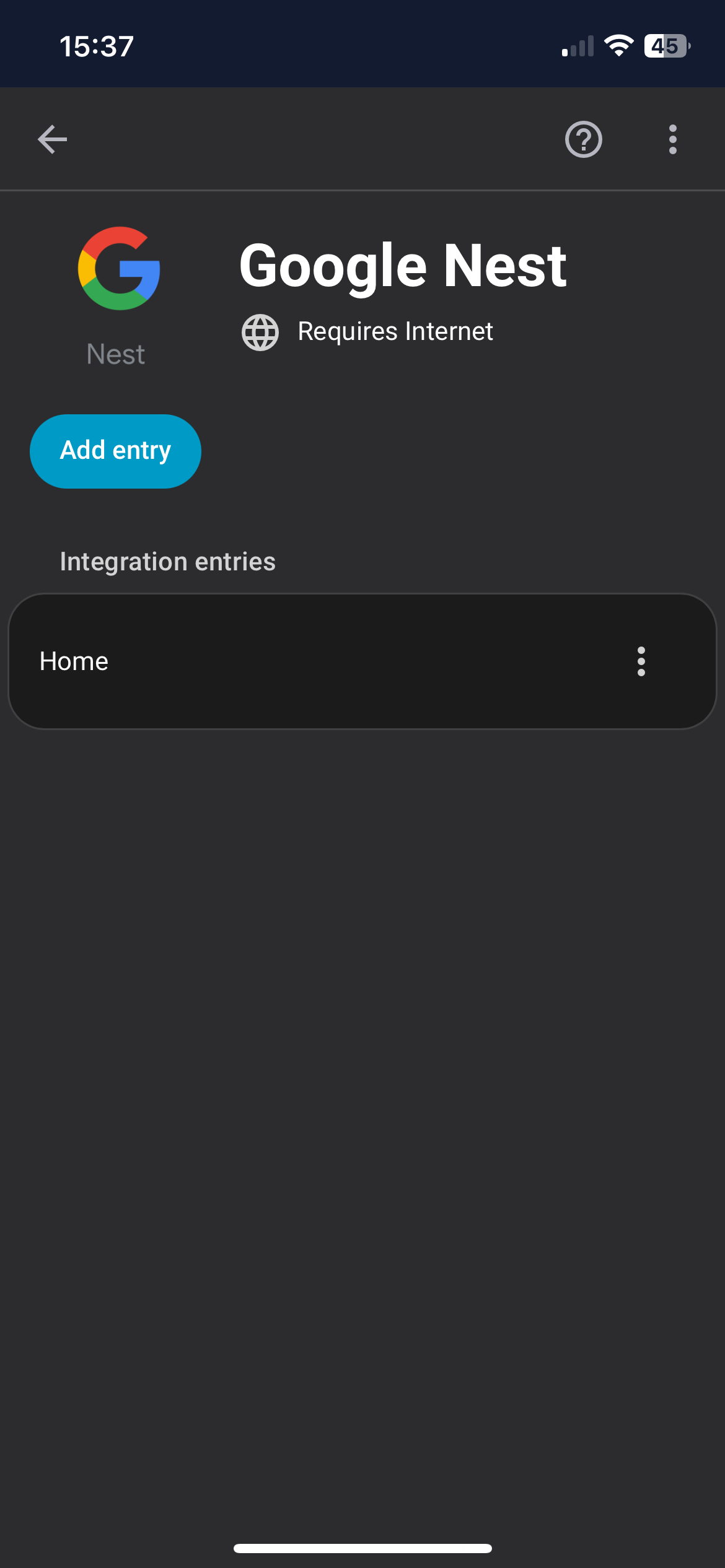 Google Nest integration - Third party integrations - Home Assistant Community