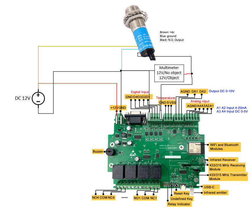 Photoelectric sensor and stepdown to board - Page 2 - ESPHome - Home Assistant Community