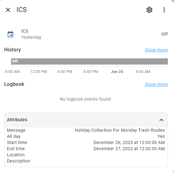 Calendar event dates on dashboard - Frontend - Home Assistant Community