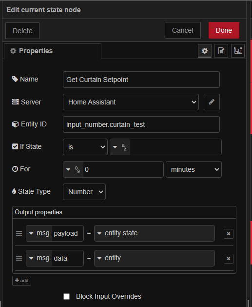 Read and Set Curtain Cover position (Aqara lumi.curtain.agl001 ...
