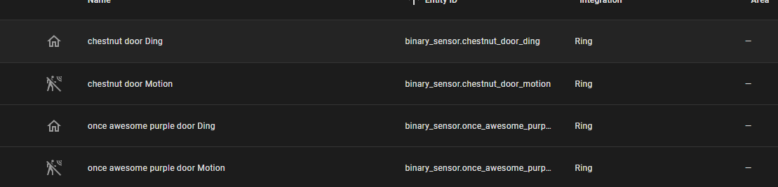 Ring doorbell event doesnt fire - Configuration - Home Assistant Community