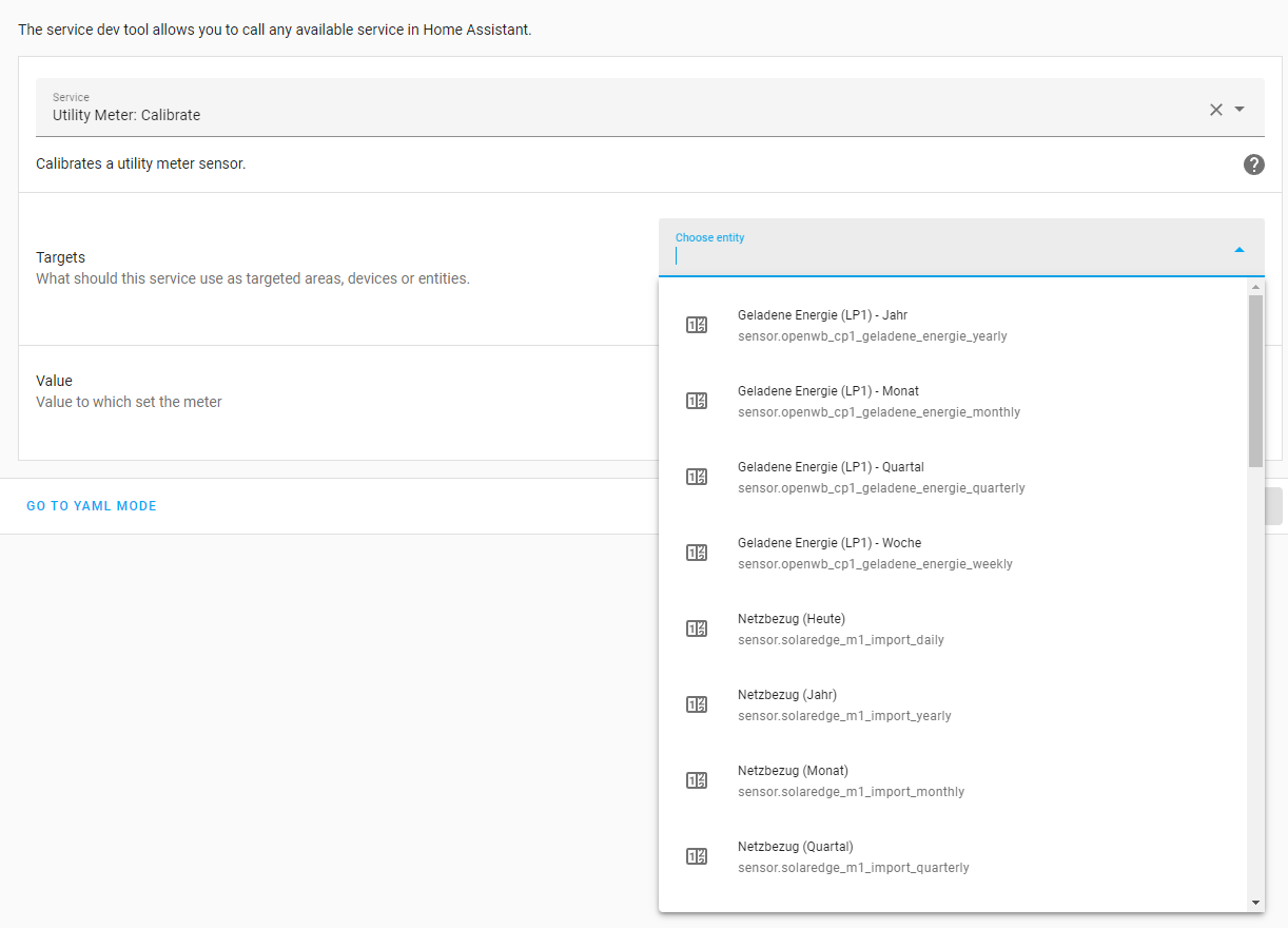 Service utility_meter.reset - list shows wrong entities - Configuration - Home Assistant Community