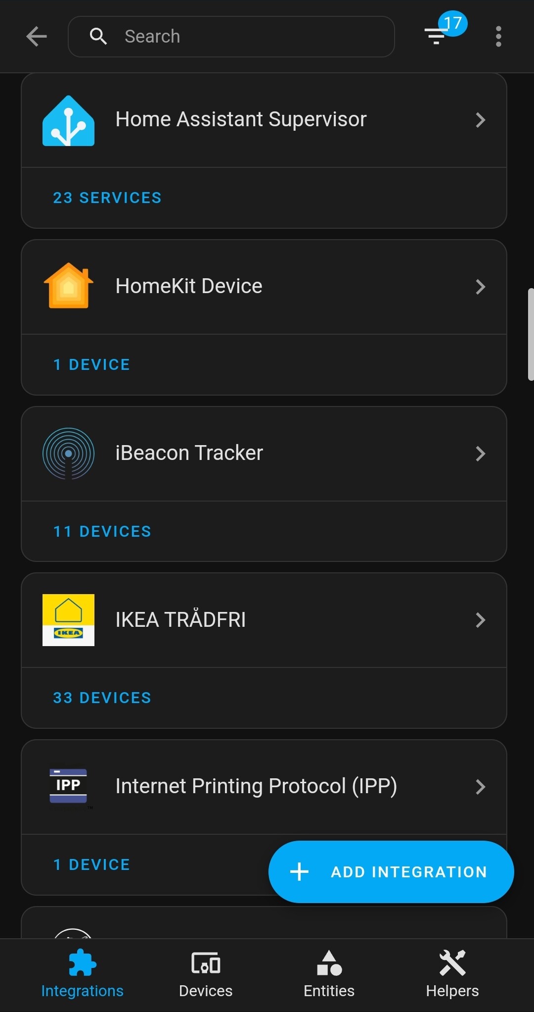 Entire Integration Randomly Disappears Configuration Home Assistant Community
