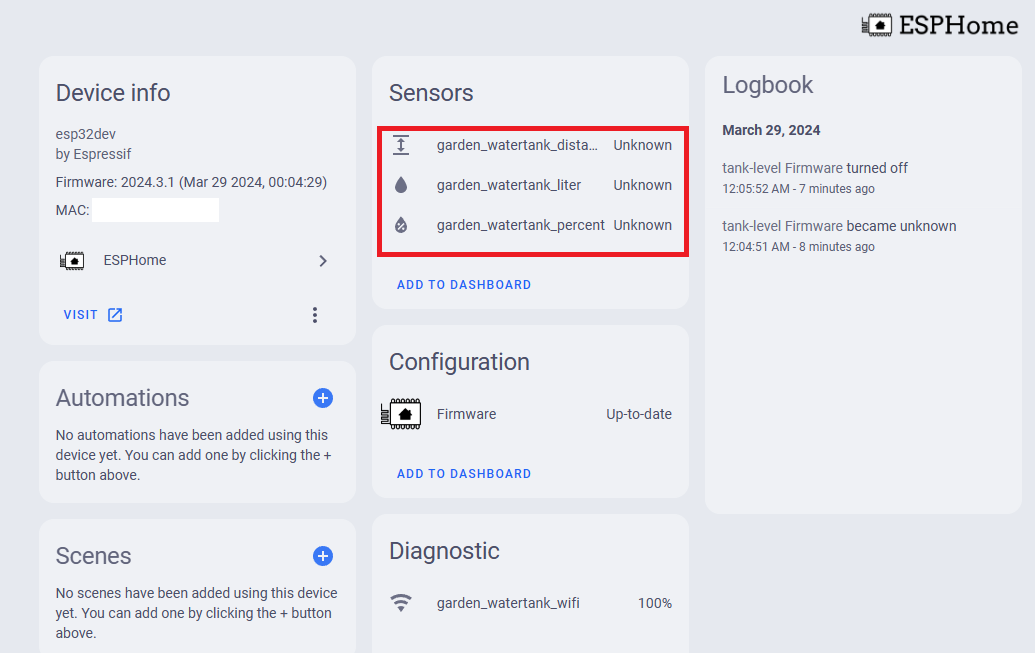 Unknown value in ESP home ESP32 with AJ-SRO4M - ESPHome - Home Assistant Community