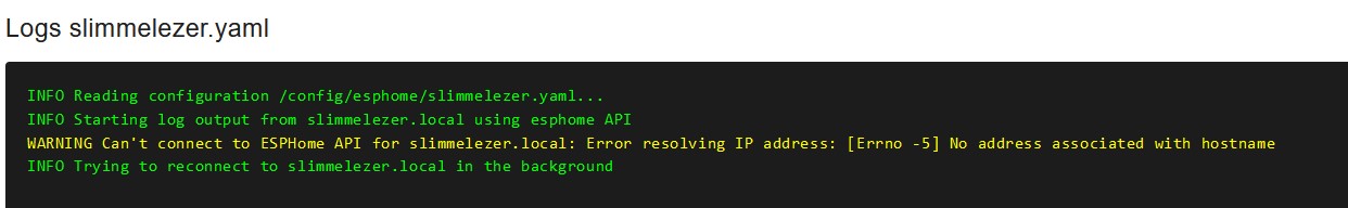 Slimme Lezer Error Resolving Ip Address Configuration Home