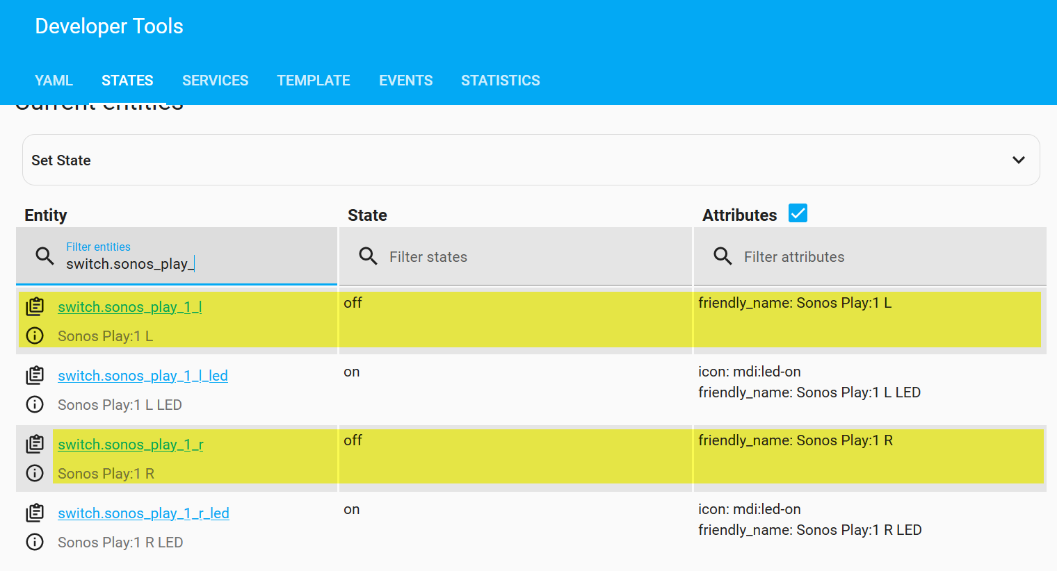 How to turn group (of 3 devices) off, Else if 1 known device in that ...