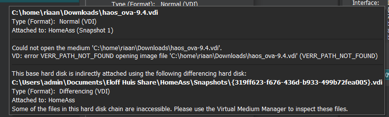 Can I Save Haos If Vbox And Linux Faulty Home Assistant Os Home Assistant Community