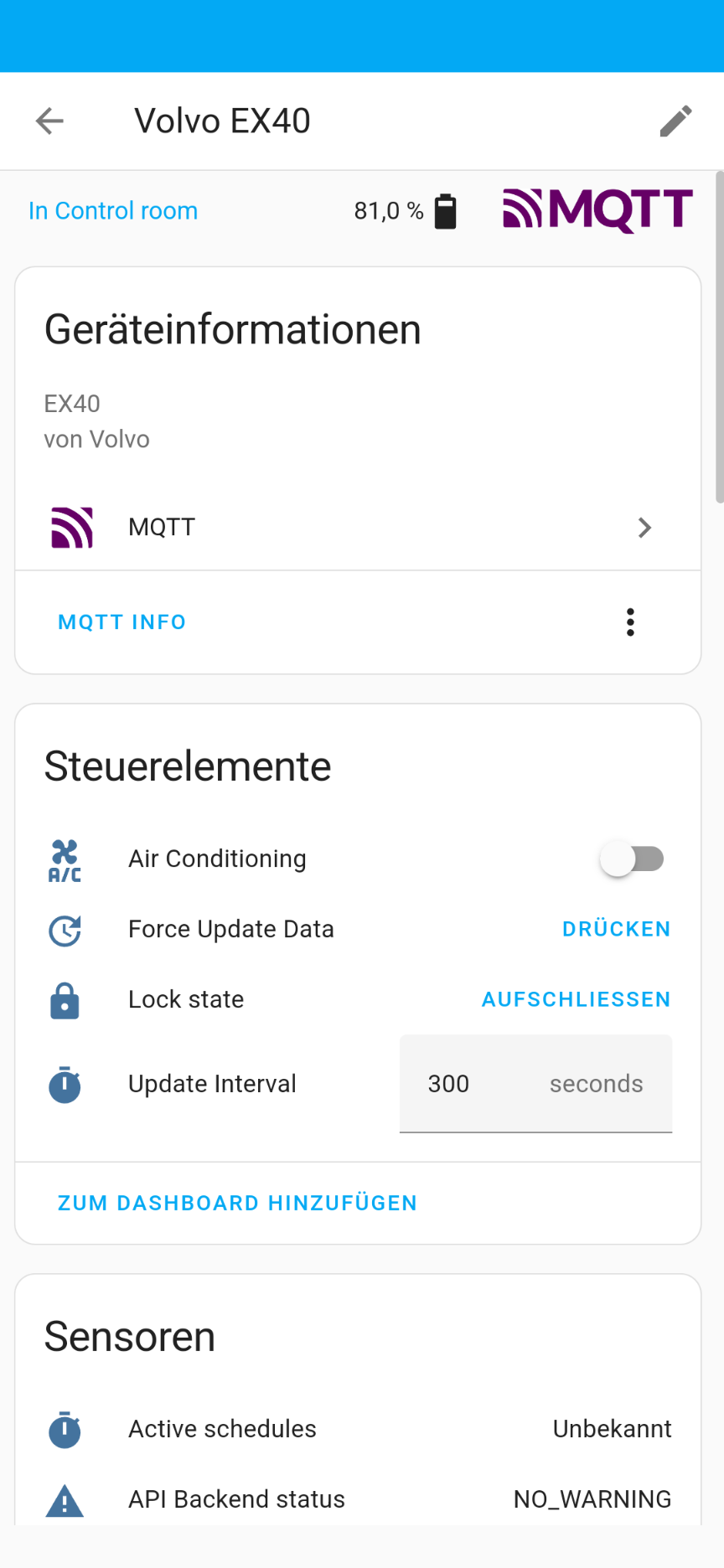 Volvo2Mqtt: Connect your AAOS Volvo 🚙 - Page 20 - Share your Projects ...