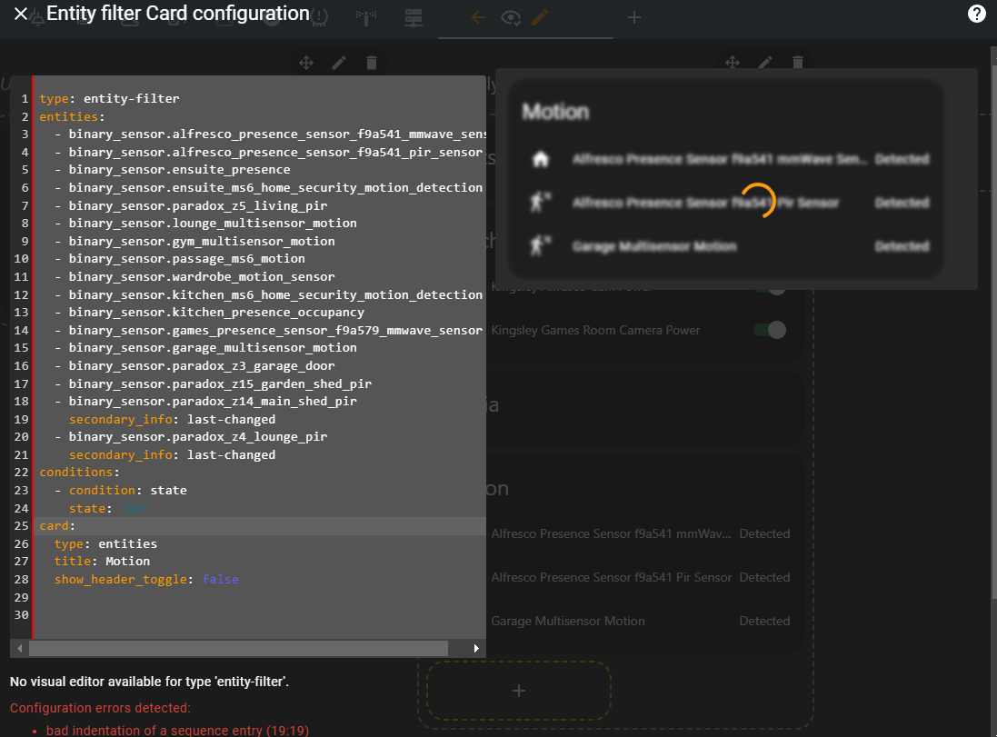Entity Filter Card perfect except no secondary info - Frontend - Home Assistant Community