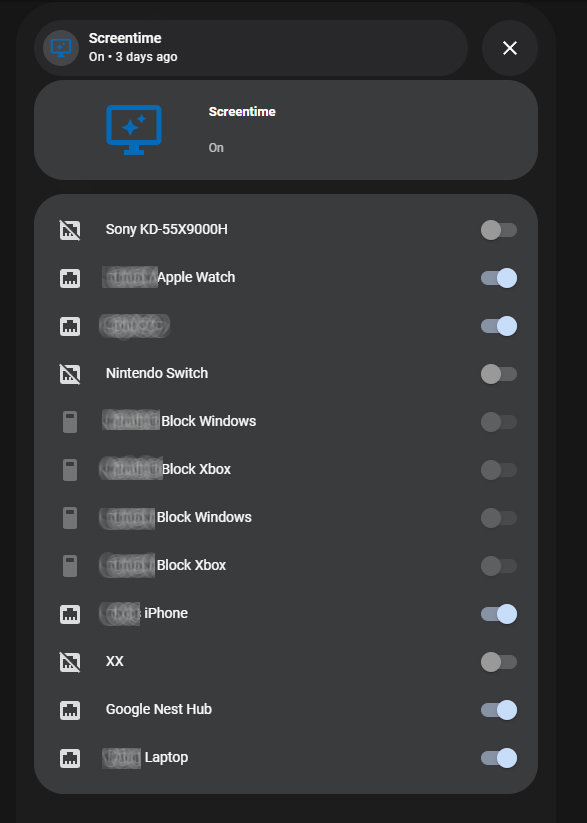 Integration for unified parental control systems - Page 3 - Feature ...