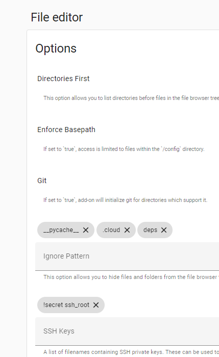 Addons Configuration Feature Requests Home Assistant Community