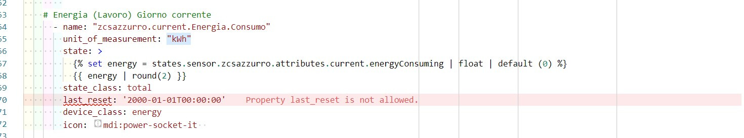 Sensor entity: How to parametrize last_reset - Development - Home ...
