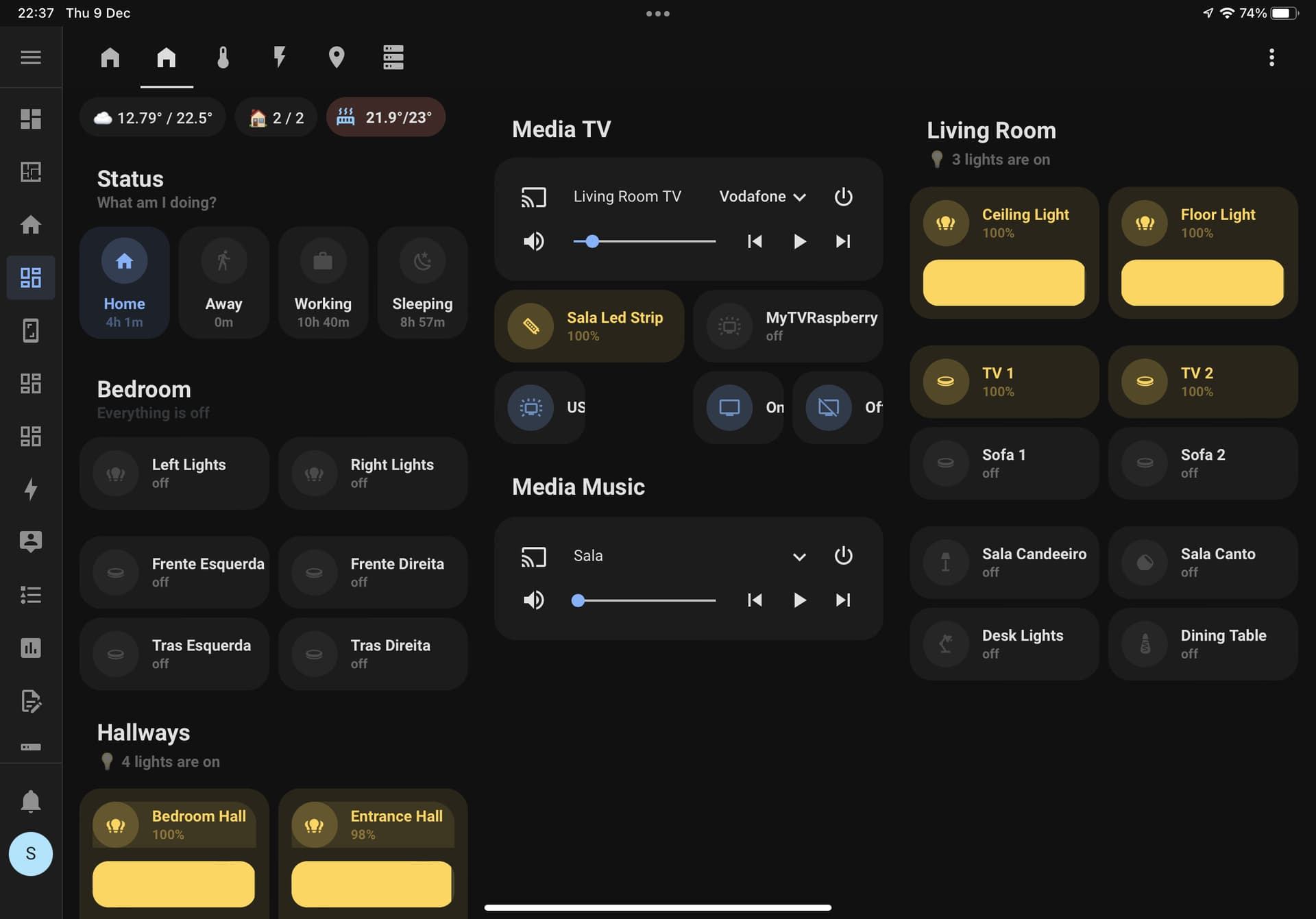  Lovelace UI Minimalist Share Your Projects Home Assistant 