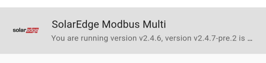 Solaredge Modbus Configuration for Single Inverter and Battery - Page ...