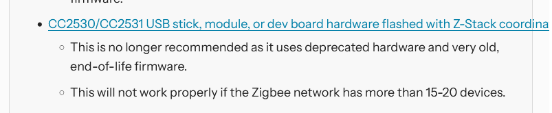 "Failed to connect" when trying to configure ZHA with a CC2531 - Zigbee ...