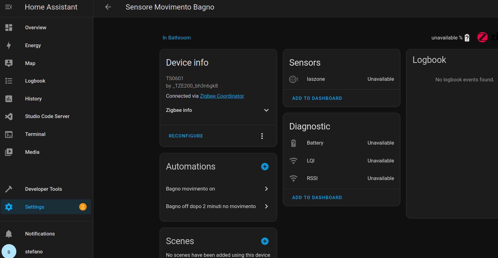 Motion sensor recognized as smoke sensor - Zigbee - Home Assistant ... Motion sensor recognized as smoke sensor - Zigbee - Home Assistant ...