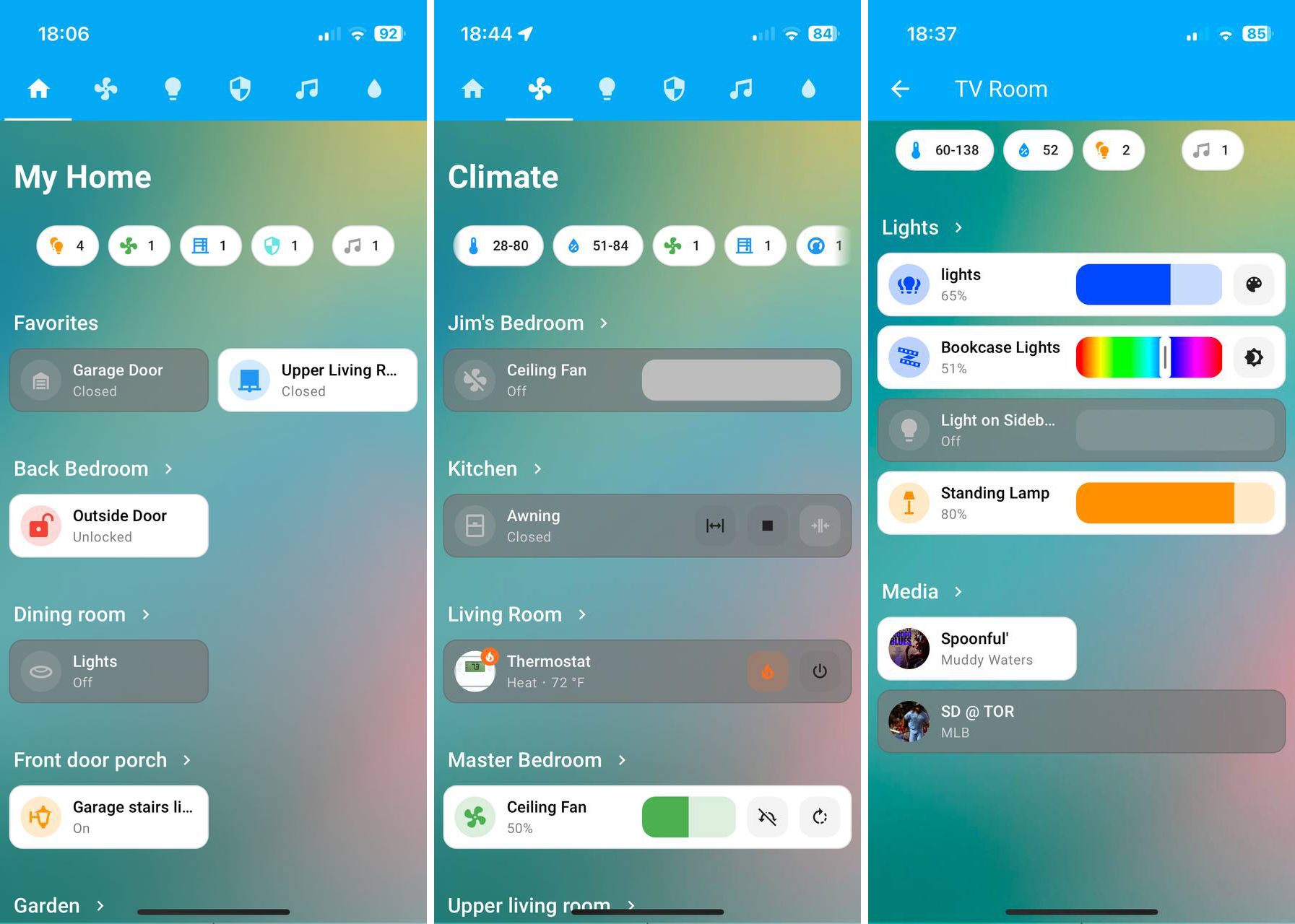 Homekit Dashboard: complete automatic dashboards with Apple Home look ...