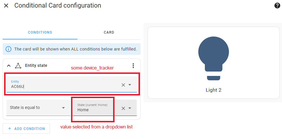 Conditional Card Bug Frontend Home Assistant Community
