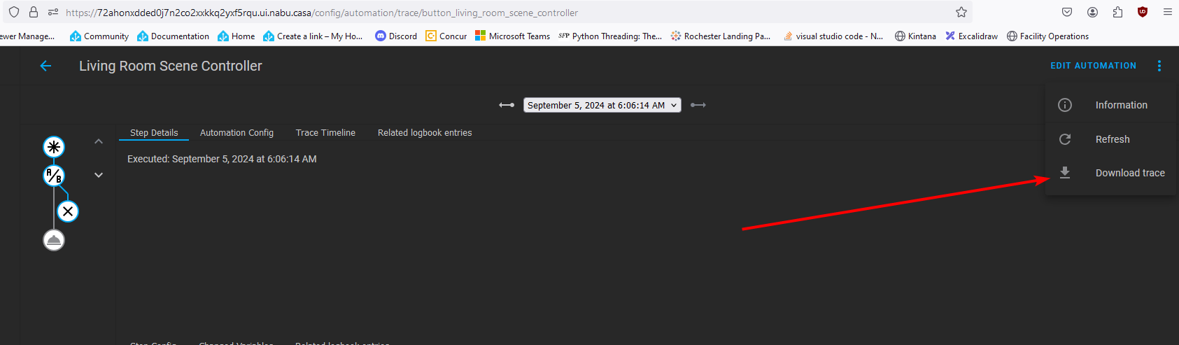 State trigger suddenly fails, but condition is true - Configuration ...