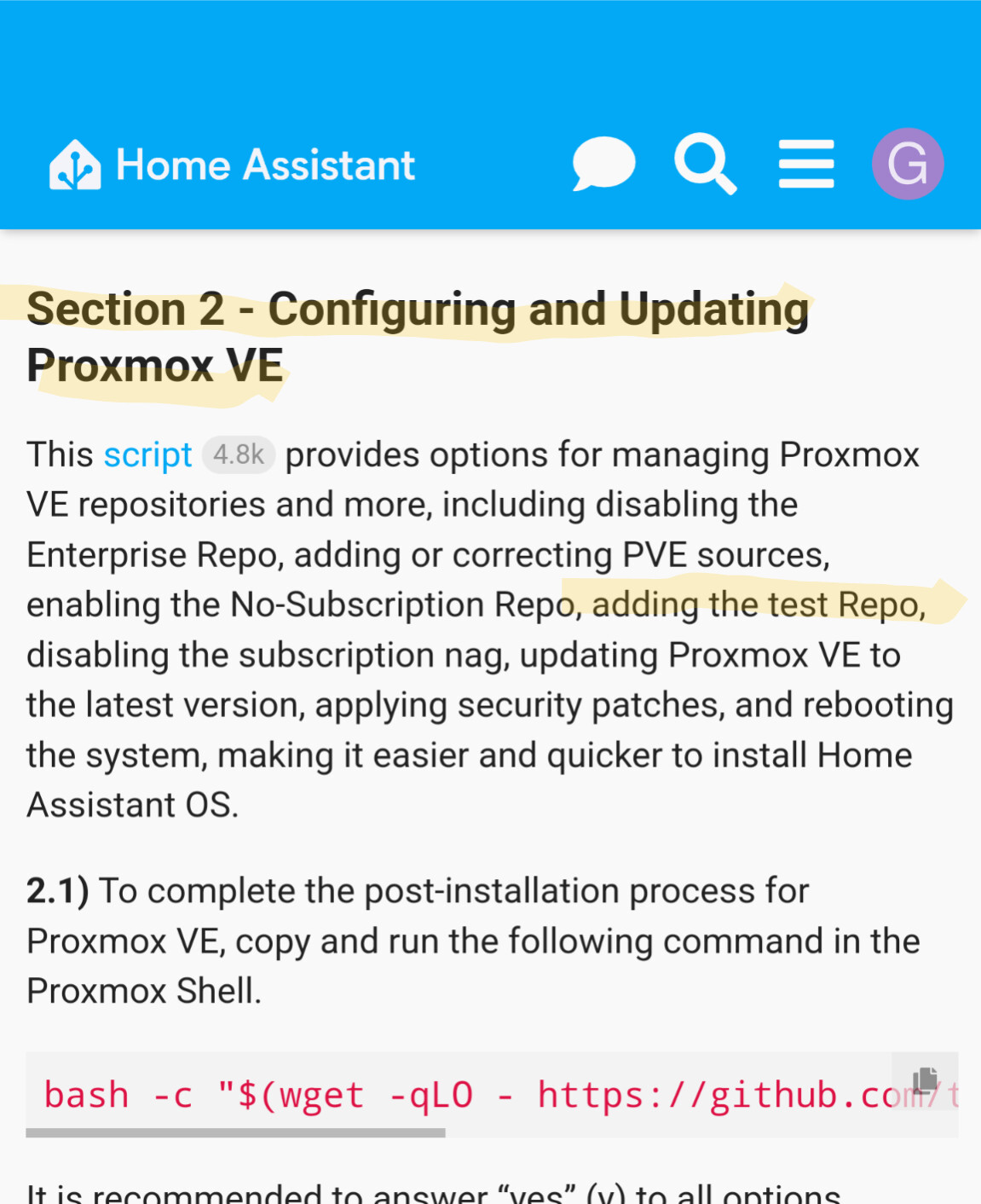HAOS on Proxmox - Some basic questions - Home Assistant OS - Home Assistant Community