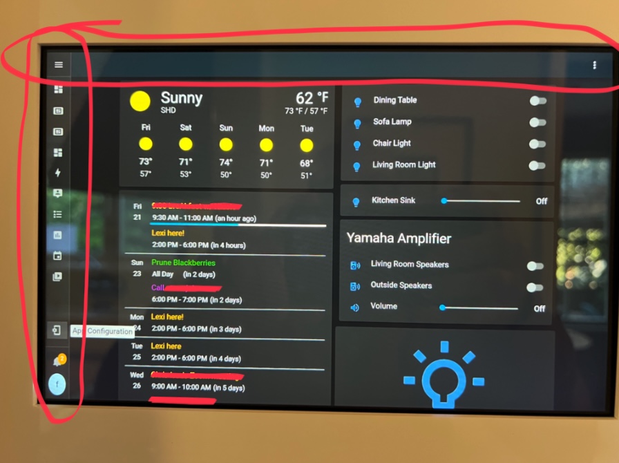 Can I Completely Remove The Sidebar And Top Bar Home Assistant 