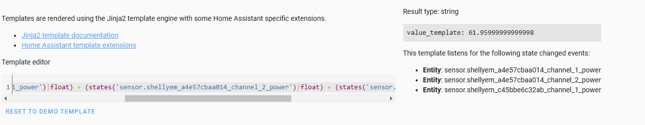 Entity not available - template value - Configuration - Home Assistant ...