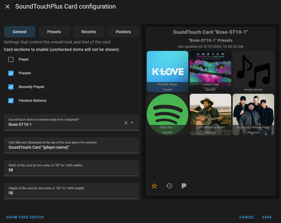 SoundTouchPlus Card Dashboard - Dashboards & Frontend - Home Assistant ...