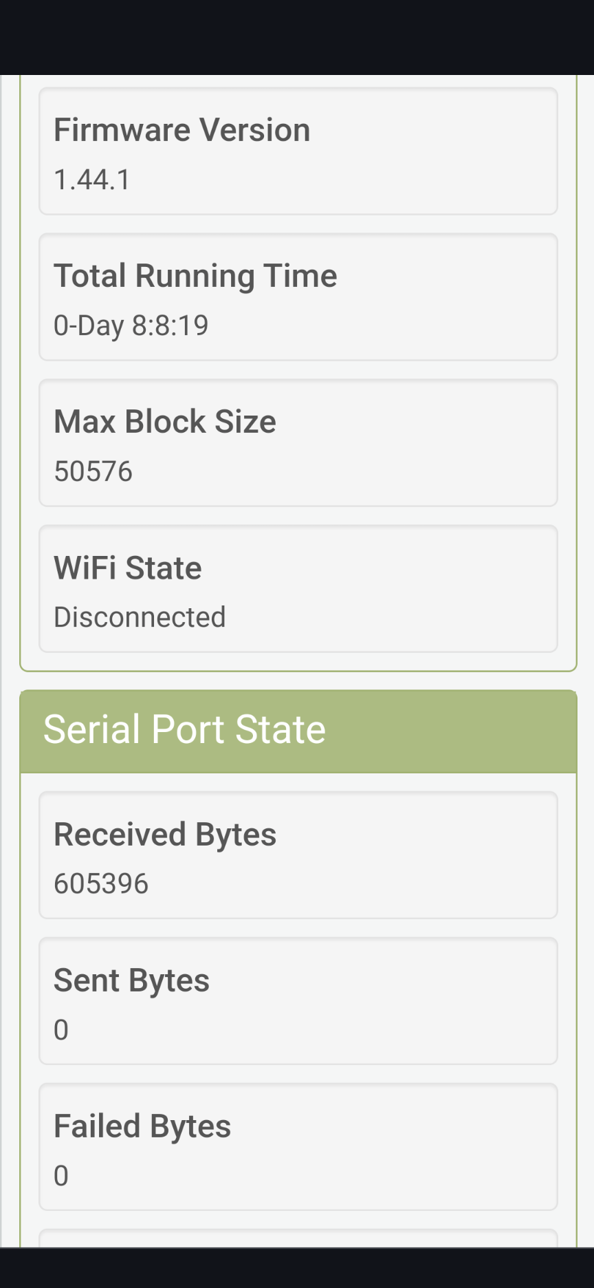 Elfin EW11 WiFi State Disconnnected - Hardware - Home Assistant Community