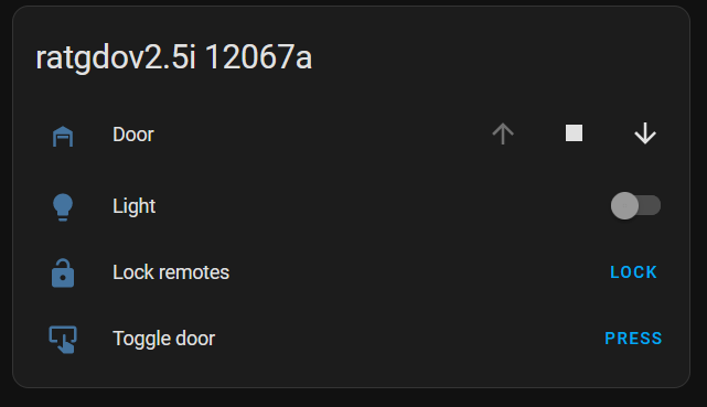 Ratgdo Notification and Popup Option - Frontend - Home Assistant Community