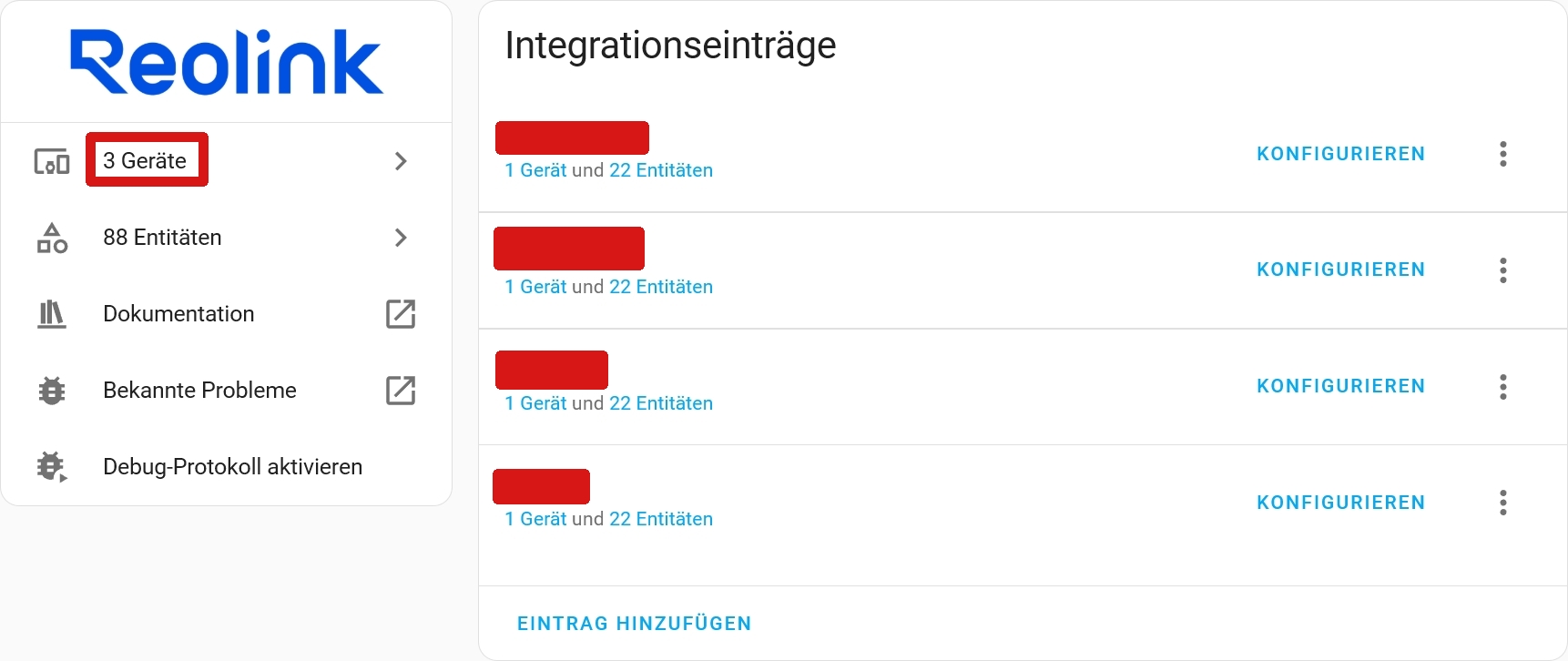 Reolink Duplicate Third Party Integrations Home Assistant Community