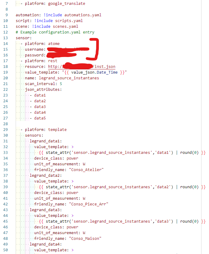 Atome key to follow energy used - Configuration - Home Assistant Community