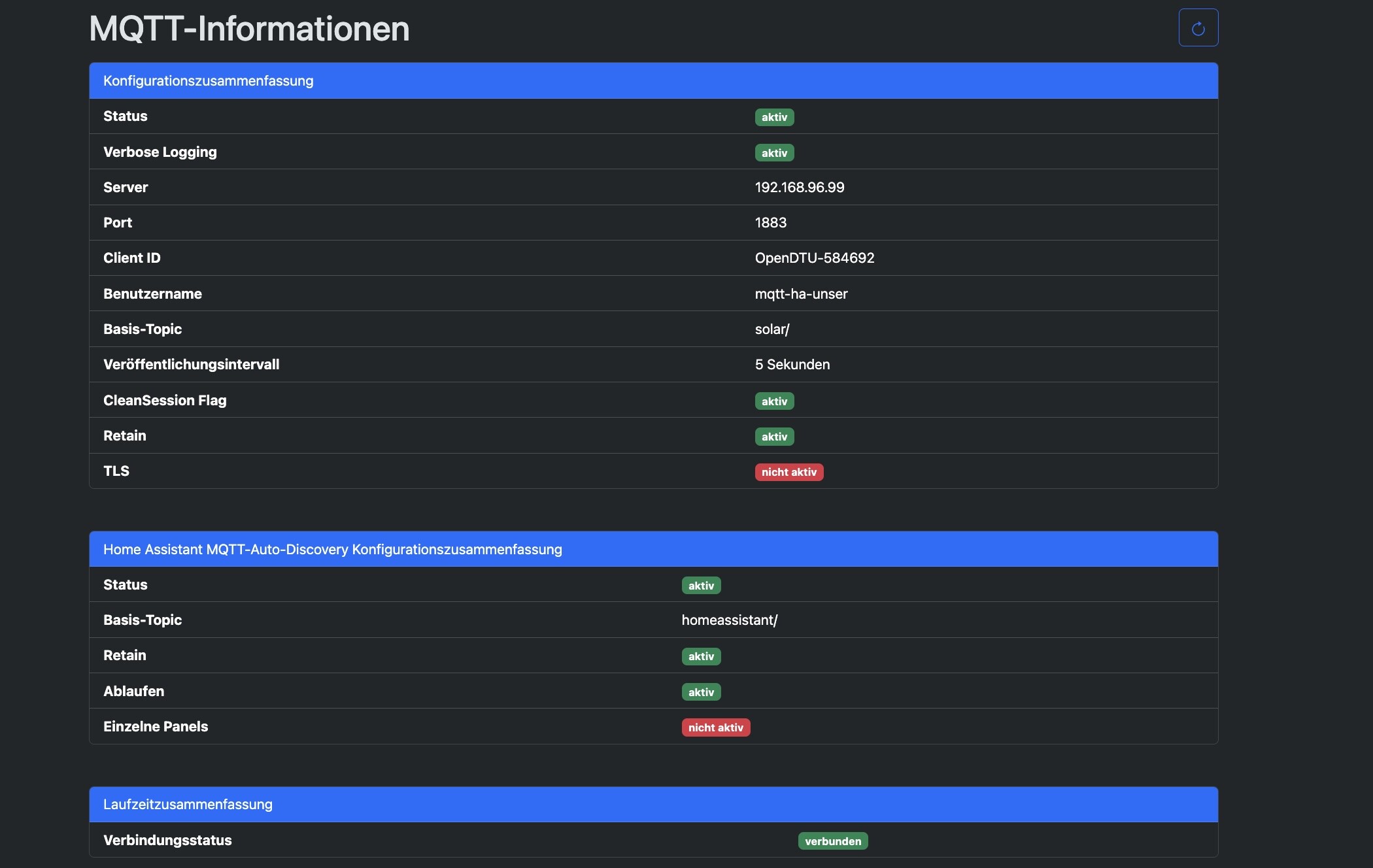 MQTT vs. TTN and openDTU doesn´t Work - Configuration - Home Assistant Community