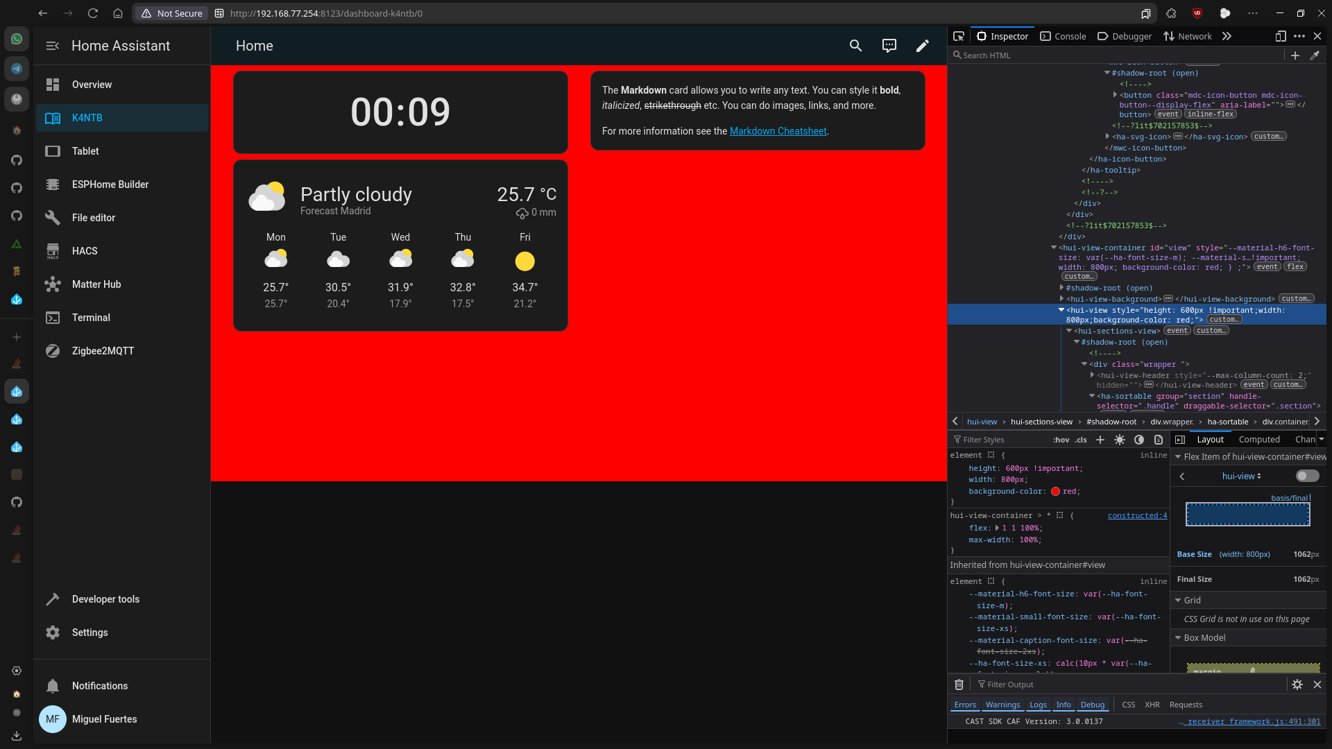 Global Mod - Add custom styles to any frontend Home Assistant element - Page 3 - Dashboards ...