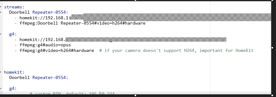 How to link go2rtc camera to homekit? - Third party integrations - Home ...