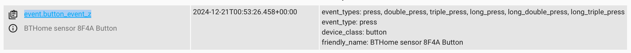 Event to binary sensor conversion - Configuration - Home Assistant ... Event to binary sensor conversion - Configuration - Home Assistant ...
