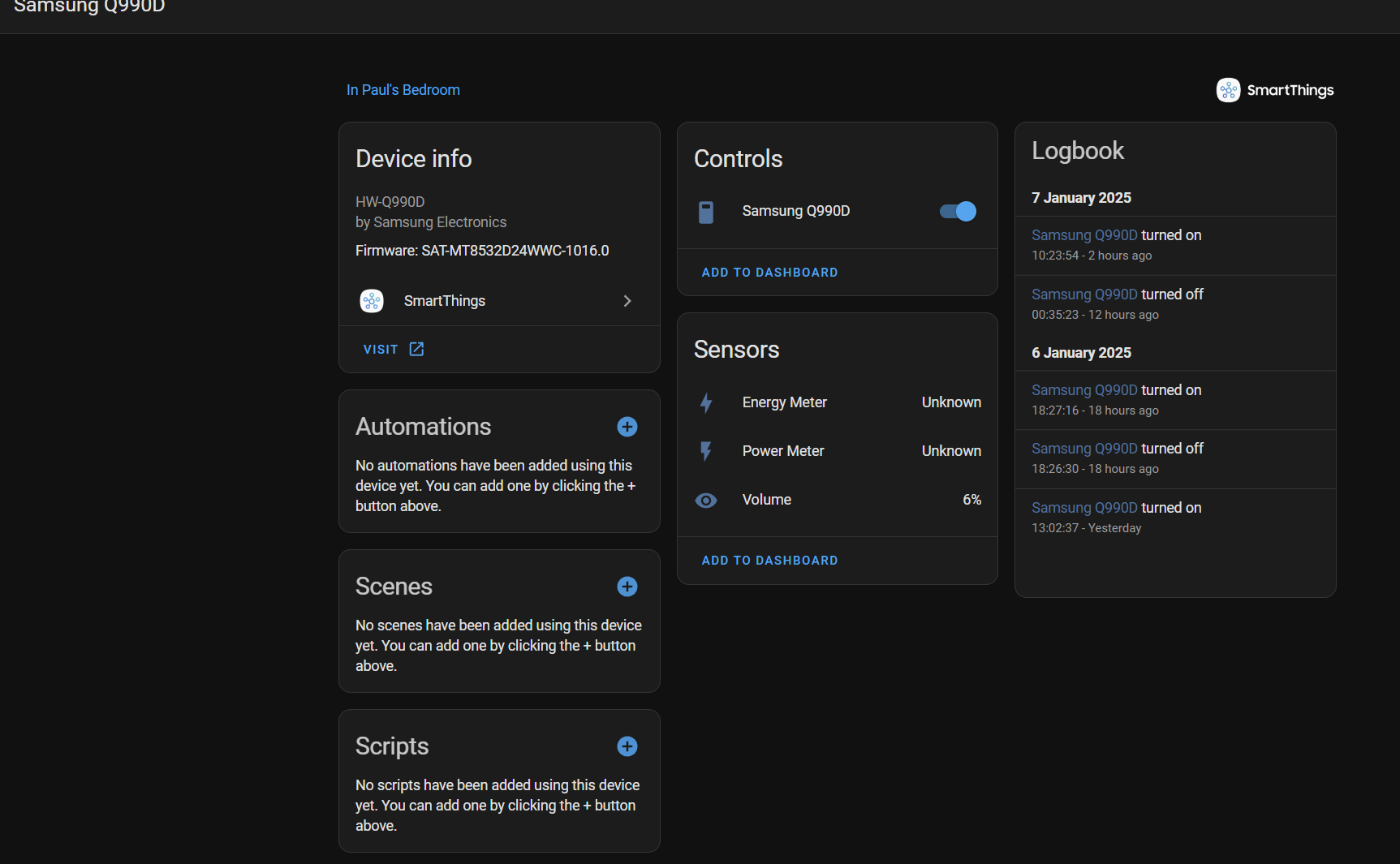 Change volume when youtube open - Page 2 - Configuration - Home ...