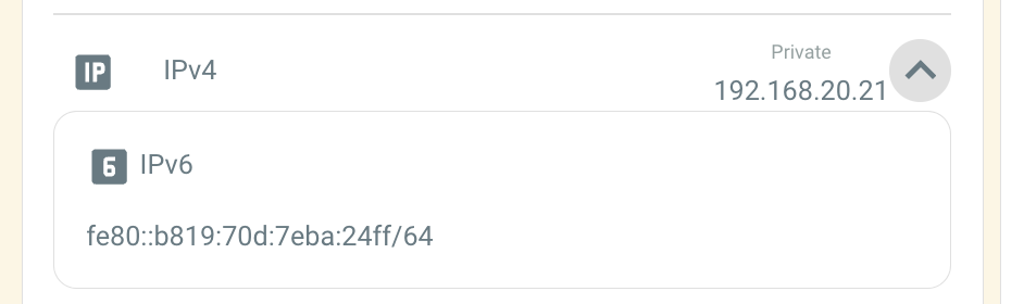 How To Nicely Output The Sensor Attribute Which Is A Variable Lenght List Of Ipv6 Addresses